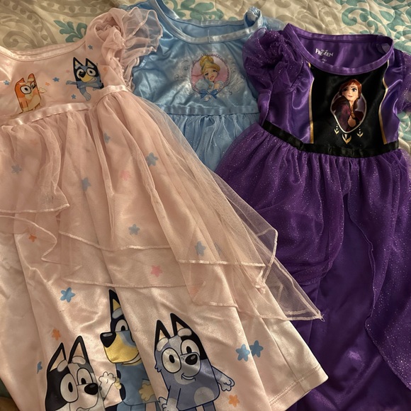 Pajamas | Kids Cartoon Character Dresses Set | Poshmark